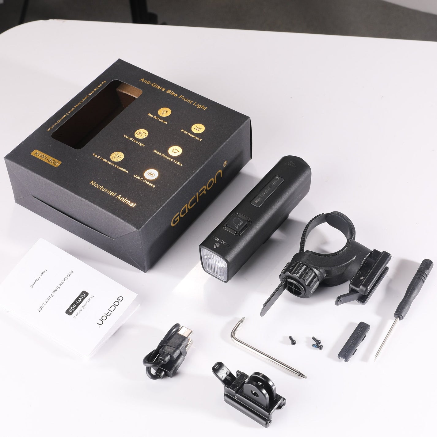 Gaciron（ガシロン）フロントライト KIWI-800 – Gaciron公式ストア